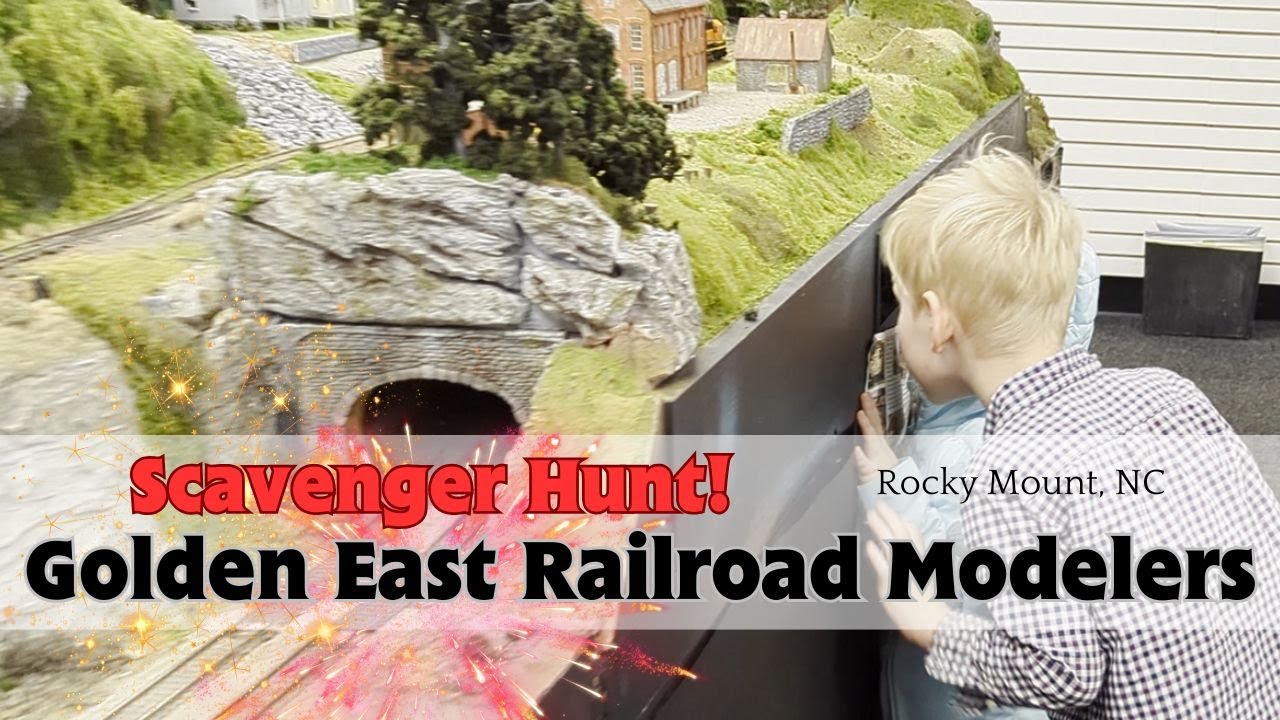 The Great Model Train Scavenger Hunt! - YouTube