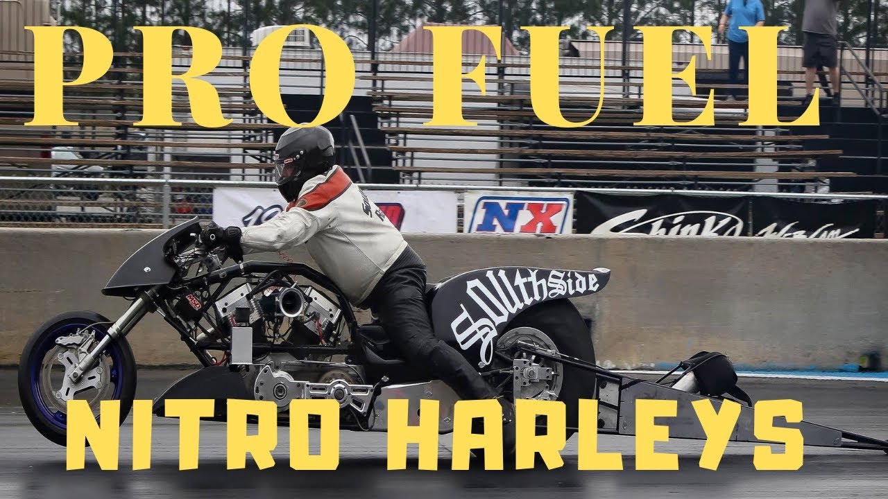 BEST PRO FUEL NITRO HARLEY DRAG BIKE RACERS BATTLE FOR POSITION MAN CUP ...