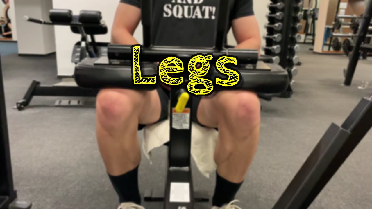 ARNOLD'S BASIC WORKOUT | Legs - YouTube