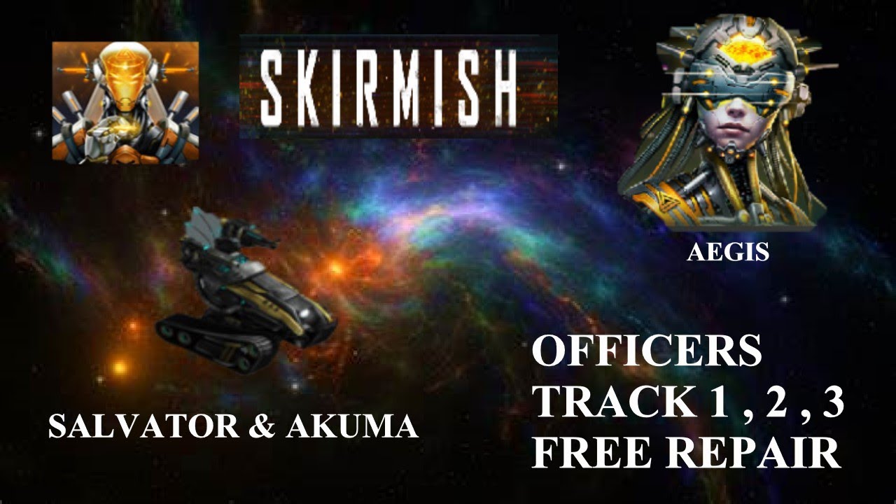 War Commander - Skirmish (Aegis) - Officers Track - (Free Repair)..Boom ...