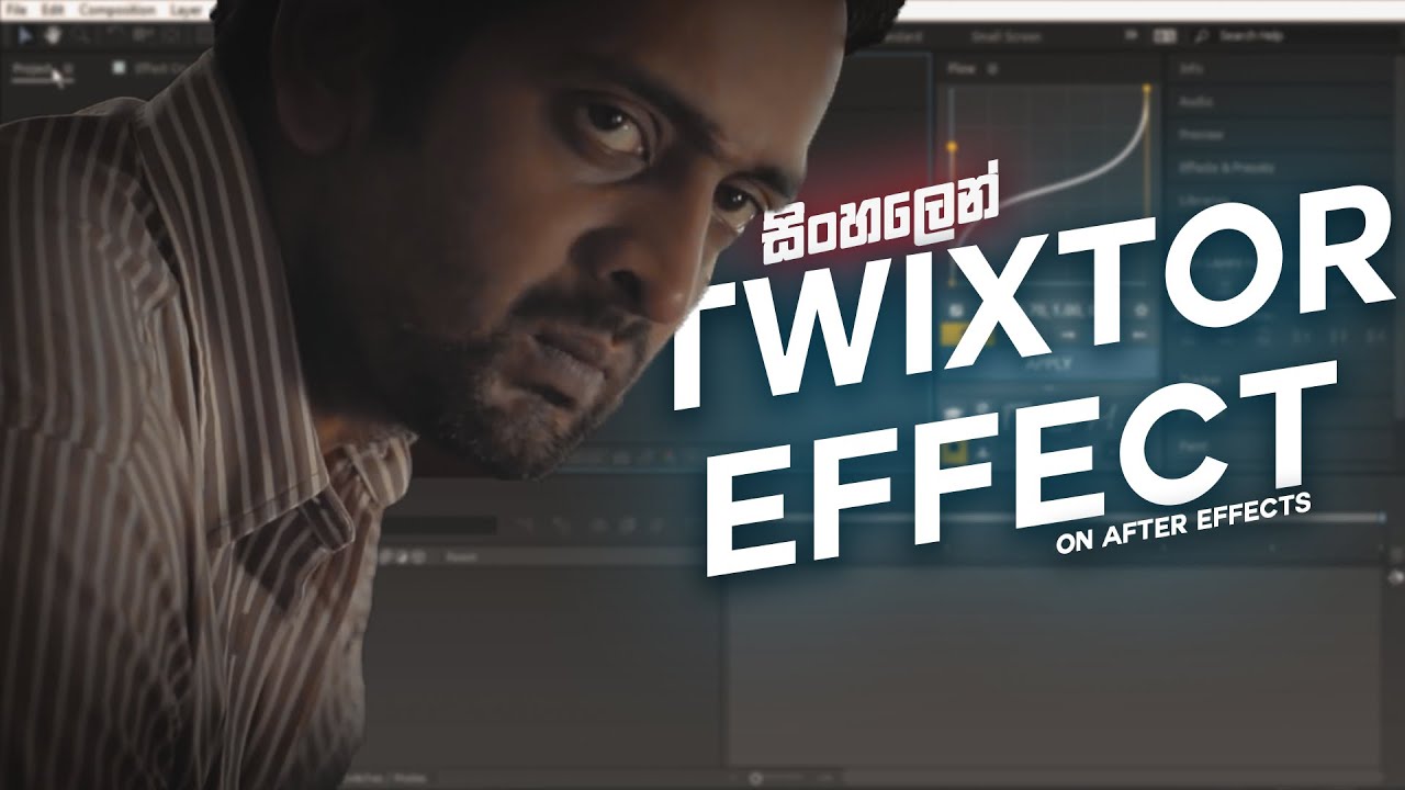 How To Add Twixtor Effect On After Effects - Sinhala - YouTube