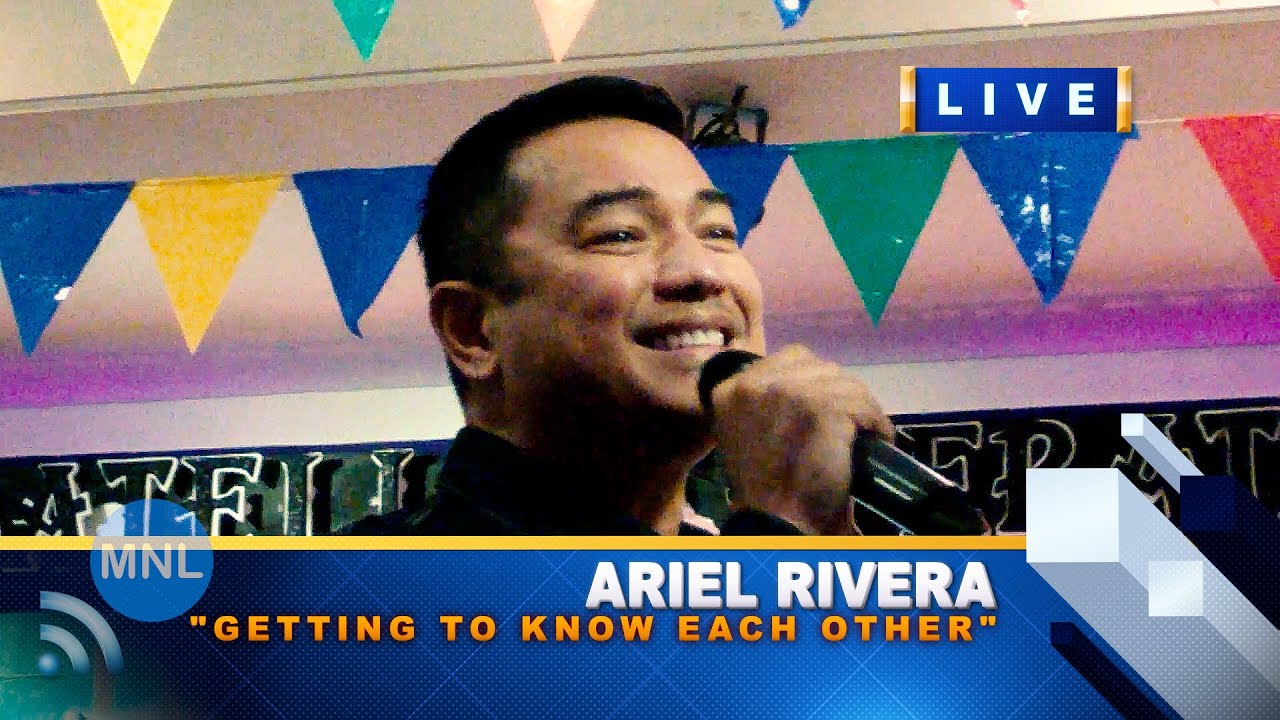 [8K UHD] GETTING TO KNOW EACH OTHER (Ariel Rivera) Momentum Live MNL ...