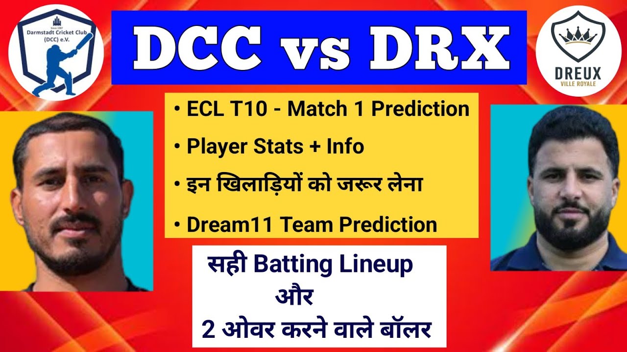 DCC vs DRX Dream11 Prediction | DCC vs DRX Dream11 | DCC vs DRX Dream11 ...