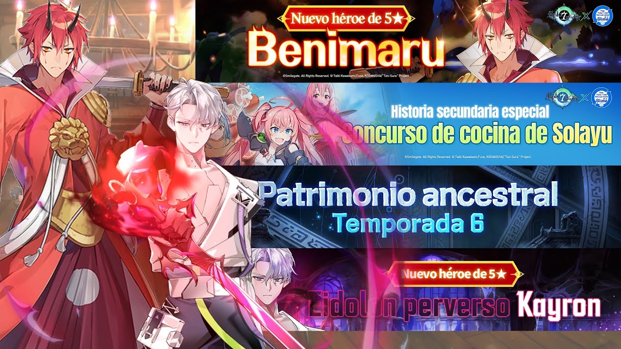 Epic Seven | LLEGA BENIMARU, Patrimonio Ancestral y Kayron ML se unen ...