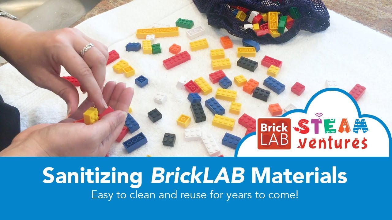 How to clean and sanitize your BrickLAB Bricks | PCS Edventures - YouTube