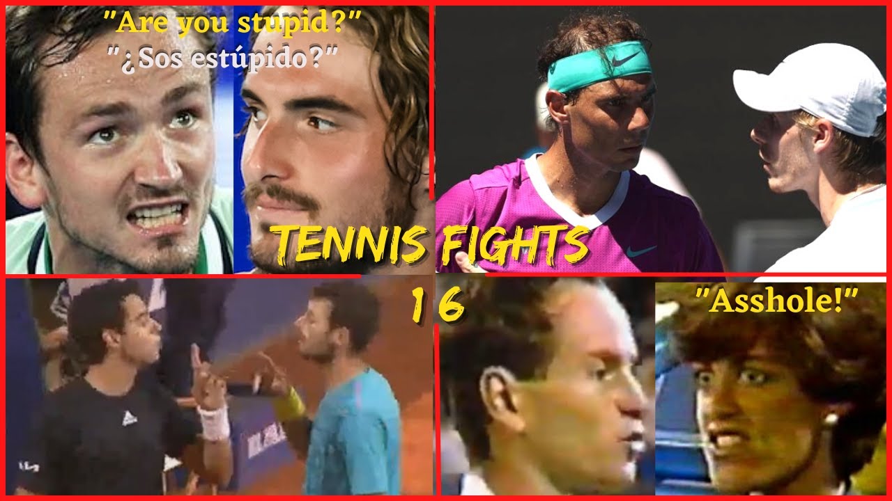 Tennis Fights 16 (Drama, Angry Moments) | Peleas Tenis 16 - YouTube