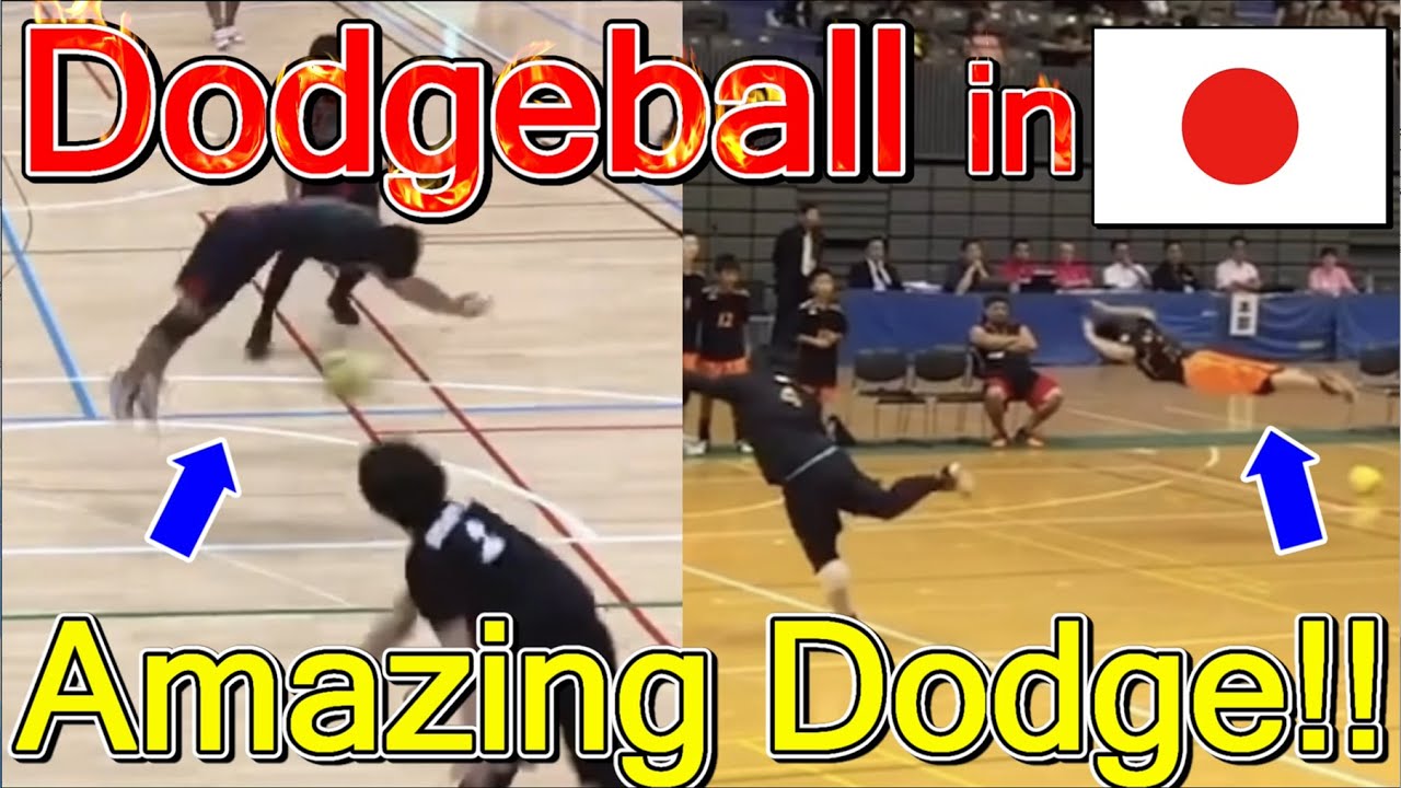What a dodge!!!!!! #Dodgeball in Japan Amazing clips - 1 - YouTube