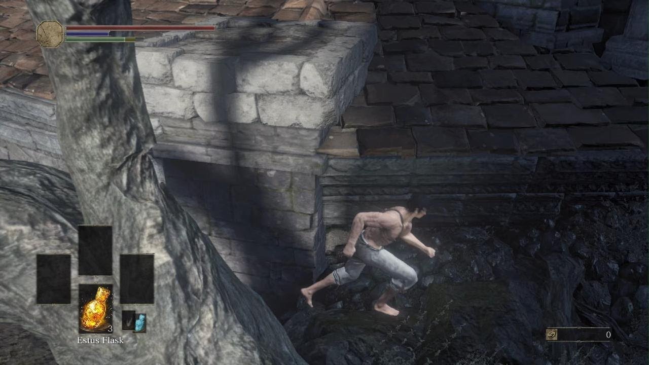 DARK SOULS III Tree jump still works 2022 - YouTube