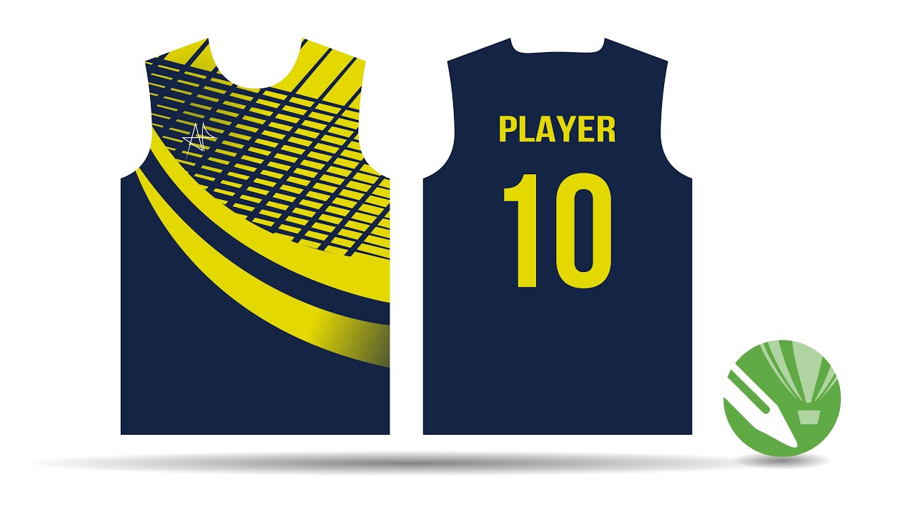Sports Jersey Design in /CorelDraw X7/AP DESIGN - YouTube