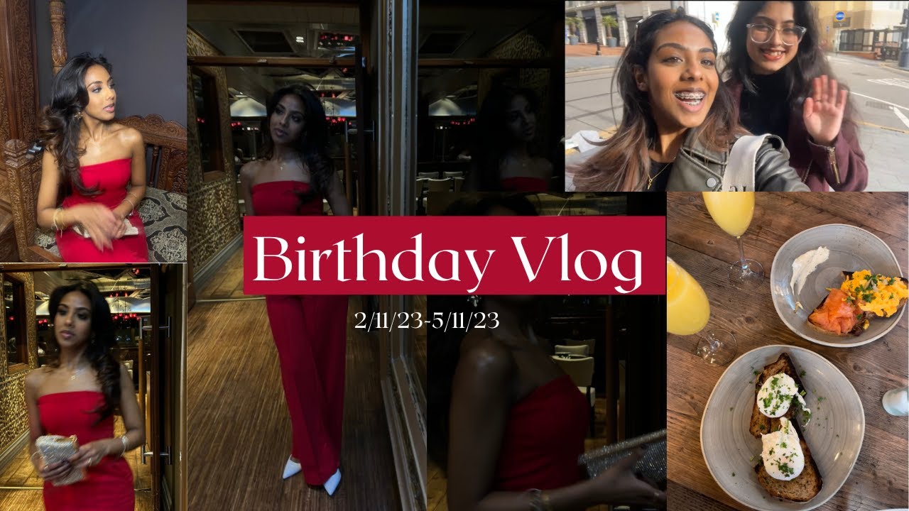 Birthday Vlog ♡ Birthday Dinner | Post Birthday Brunch - YouTube