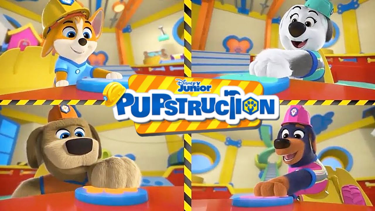 Pupstruction Puzzle (Full Game)💙Disney Junior Games - YouTube