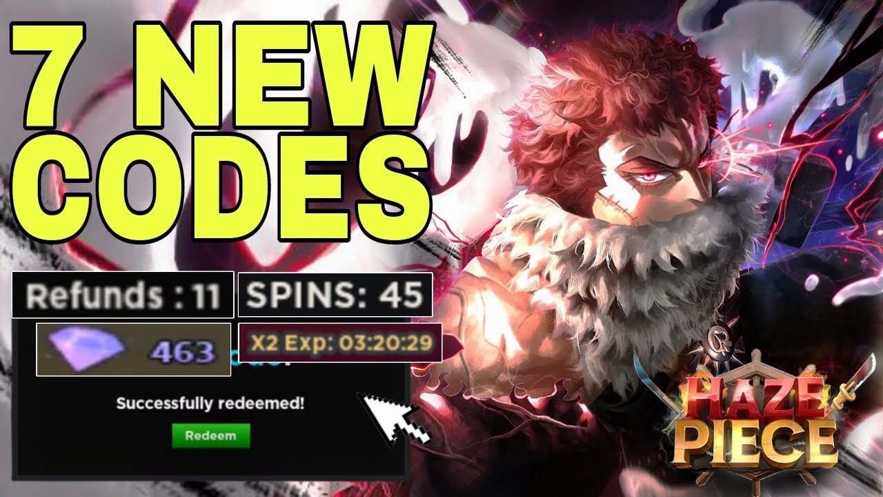 *DOUGH UPDATE* HAZE PIECE ROBLOX CODES | HAZE PIECE CODES | HAZE PIECE ...
