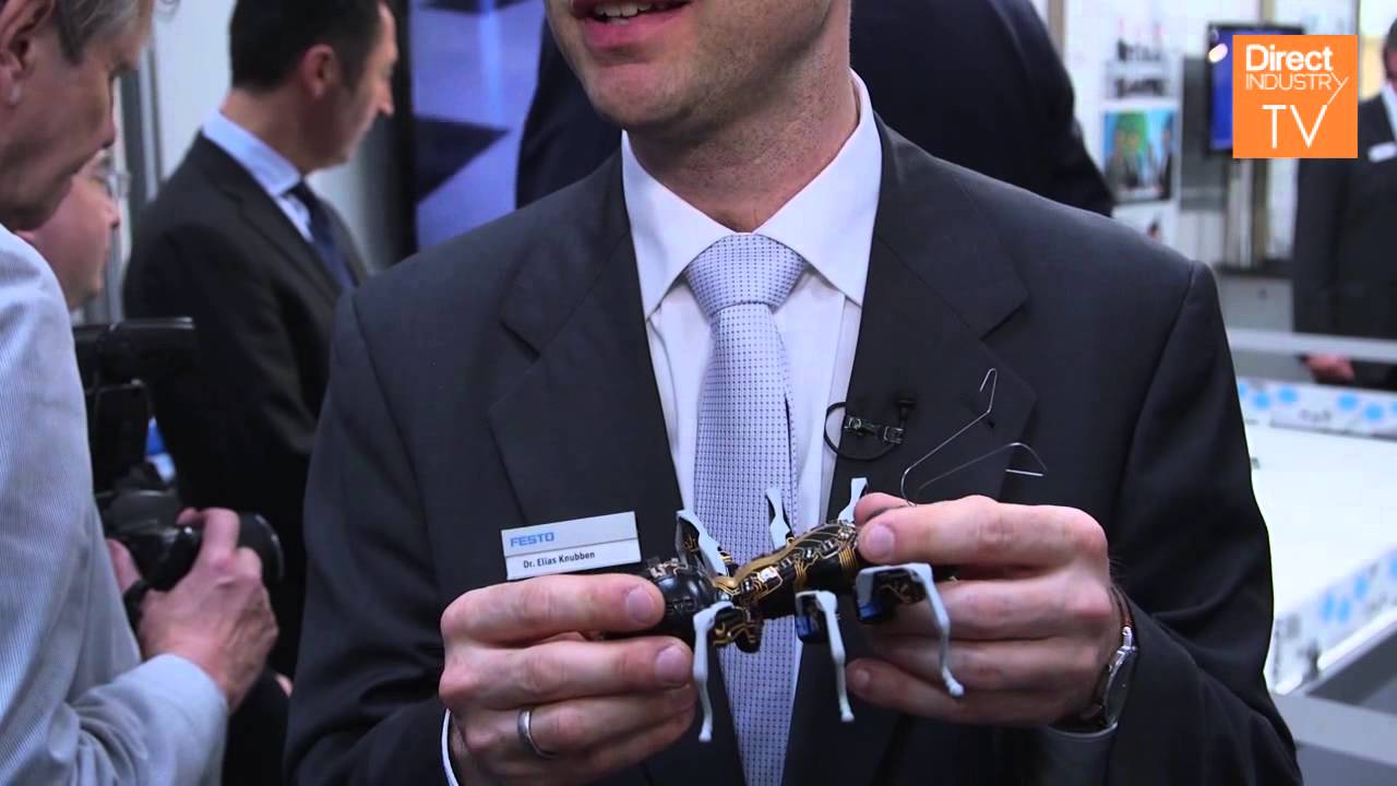 Dr Elias Knubben Head of Corporate Bionic Projects presents the ...