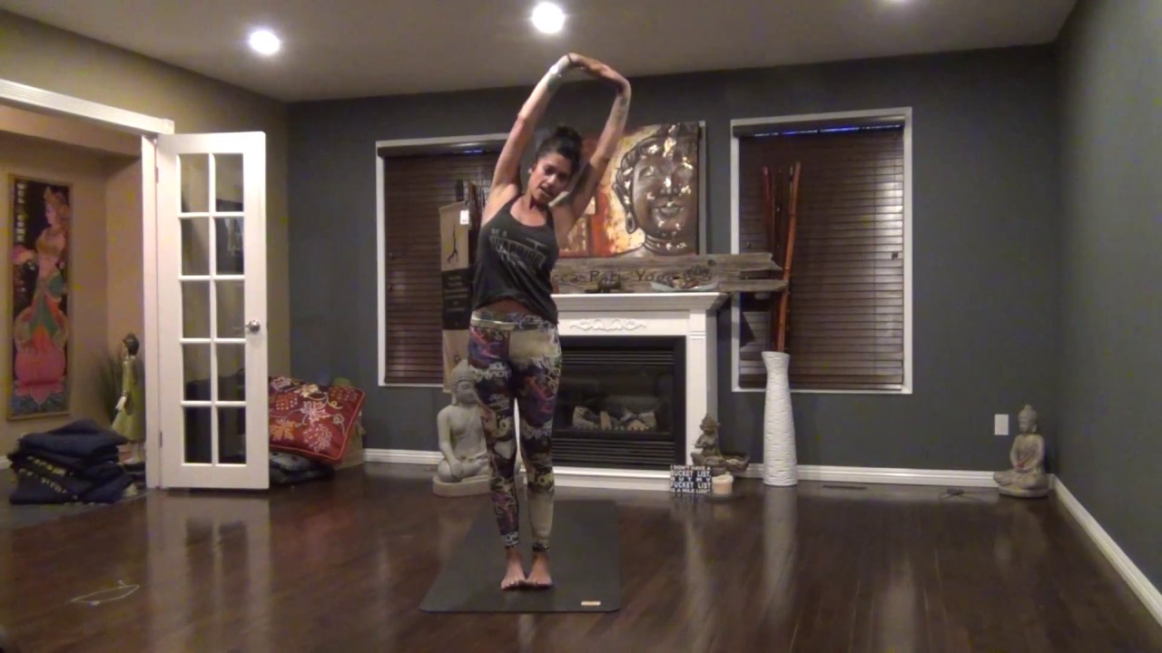 25 min Creative 'Graffiti' Yoga Flow with Becca Pati - YouTube
