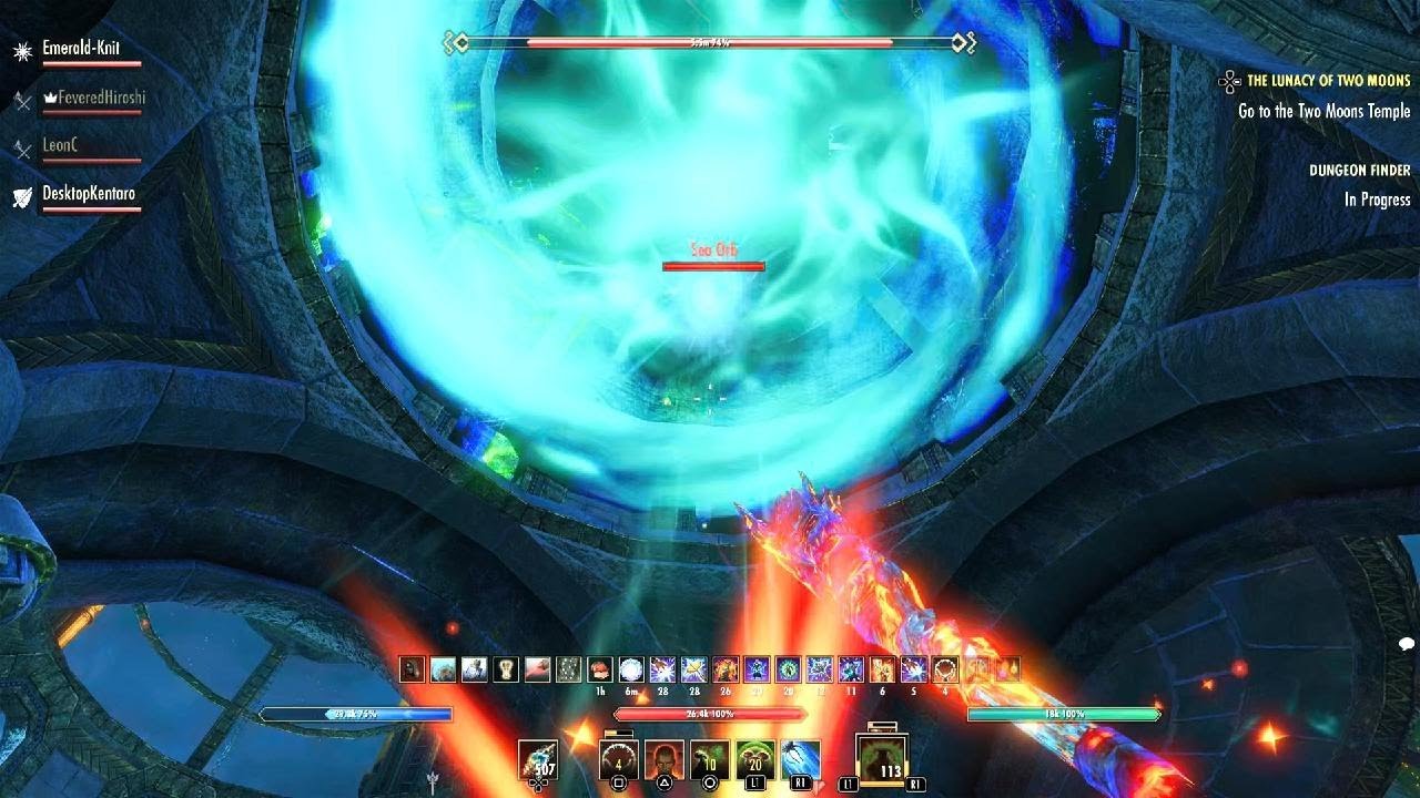 The Elder Scrolls Online_Vet Graven Deep Pt. 2 final boss 4/1/23 Healer ...