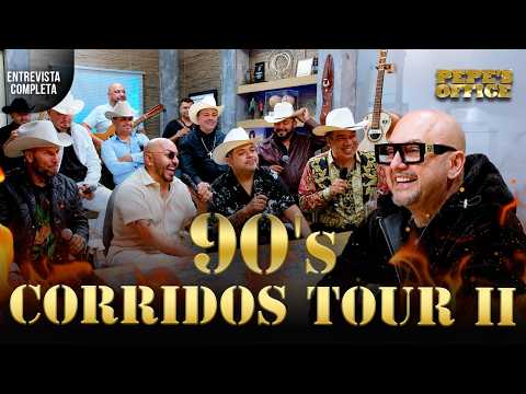 90's Corridos Tour Exclusive! Part 2 | Pepe's Office