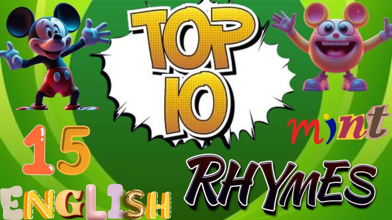 Top 10 - 10 Most popular Nursery Rhymes collection |Kids video For Kids ...