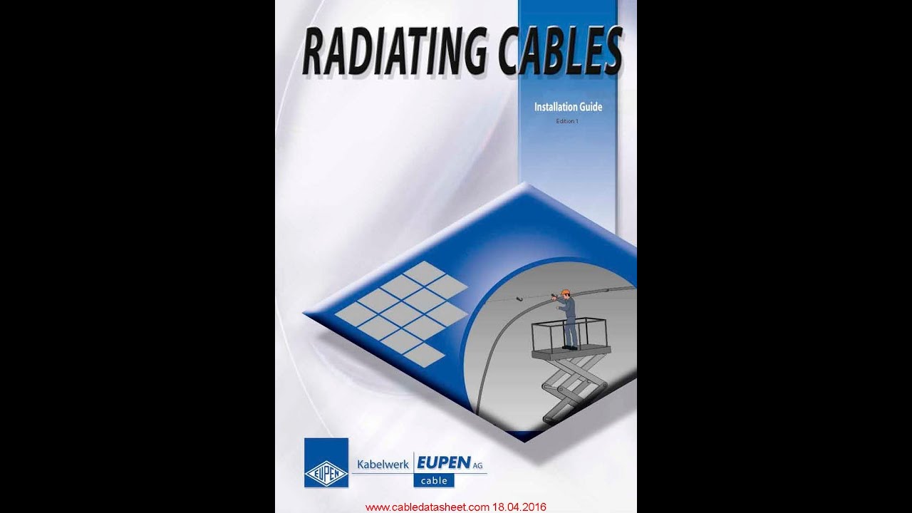 Eupen Radiating Cables Installation Guide Ed. 1 - YouTube