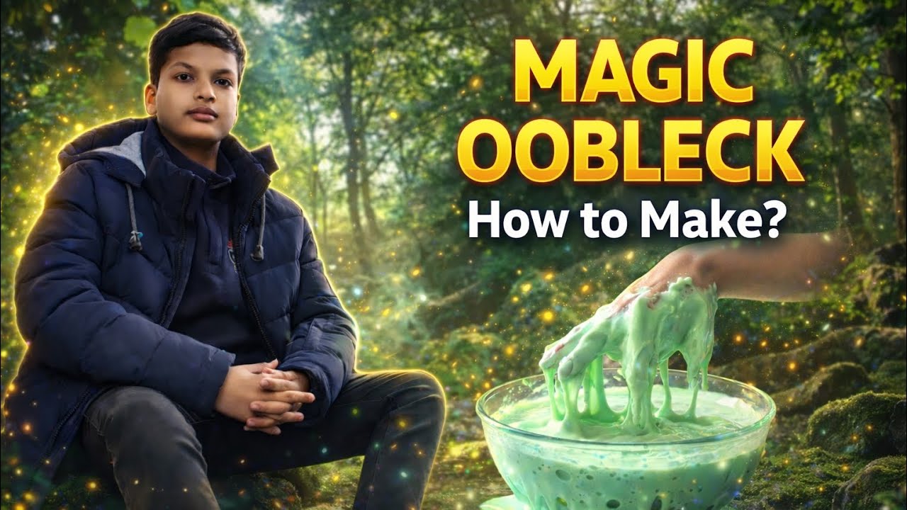 Magic Oobleck Experiment | How to Make Oobleck - YouTube