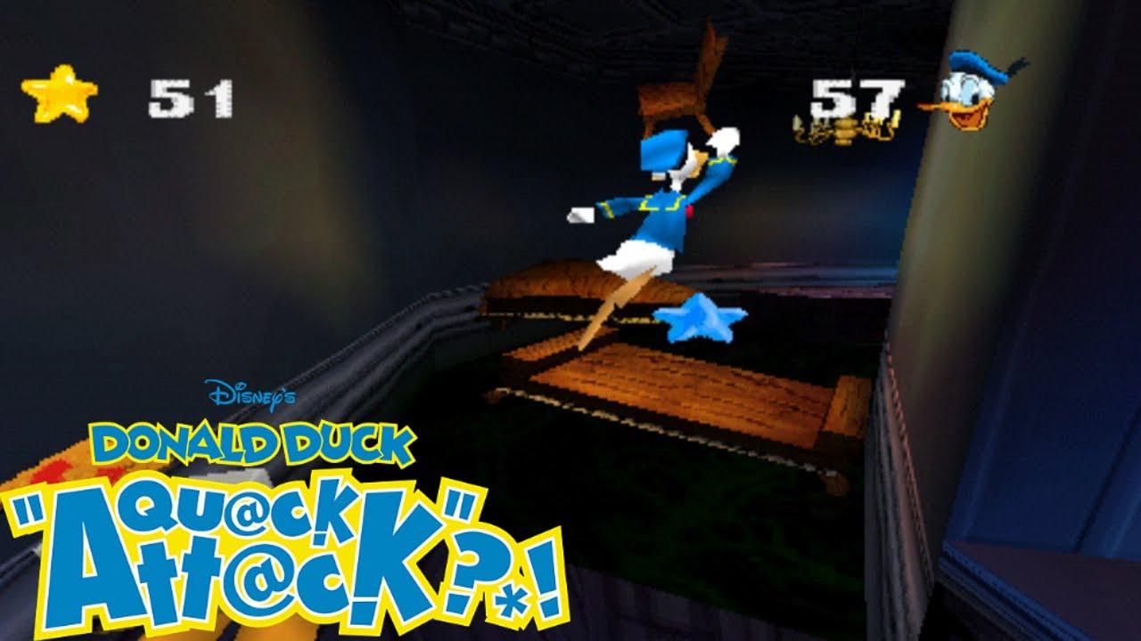 Donald Duck: Quack Attack (PS1) 112% - Part 14 - Earie Alley - YouTube