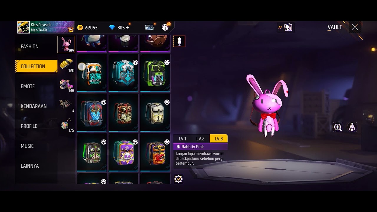 Akun Free Fire Sultan Hasil Hack Berikut Tutorial Nya Jangan Lupa ...