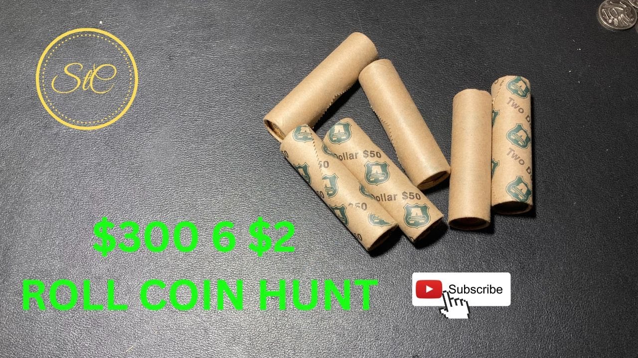 Coin Noodle Hunt Eps.112 - $300 of $2 coin rolls noodling hunt. cCame ...