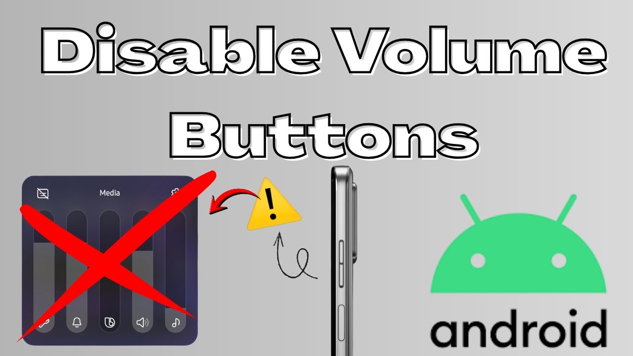 How to Disable Volume Buttons on Android Device? - YouTube