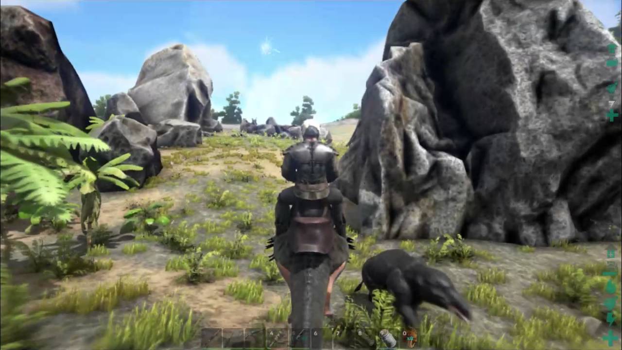 Ark Survival Evolved Windows 10 screen recorder test - YouTube