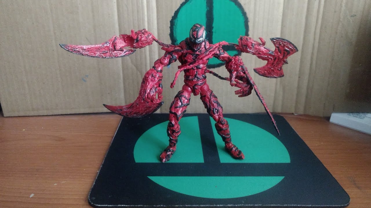 Custom Carnage Toy Biz/Hasbro - YouTube