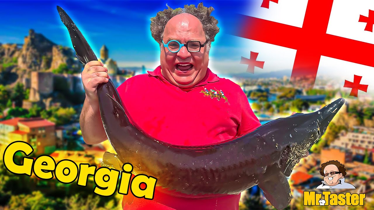 Luxurious Sturgeon Caviar Fish in Georgia, a Taste of Rare Delicacy in ...