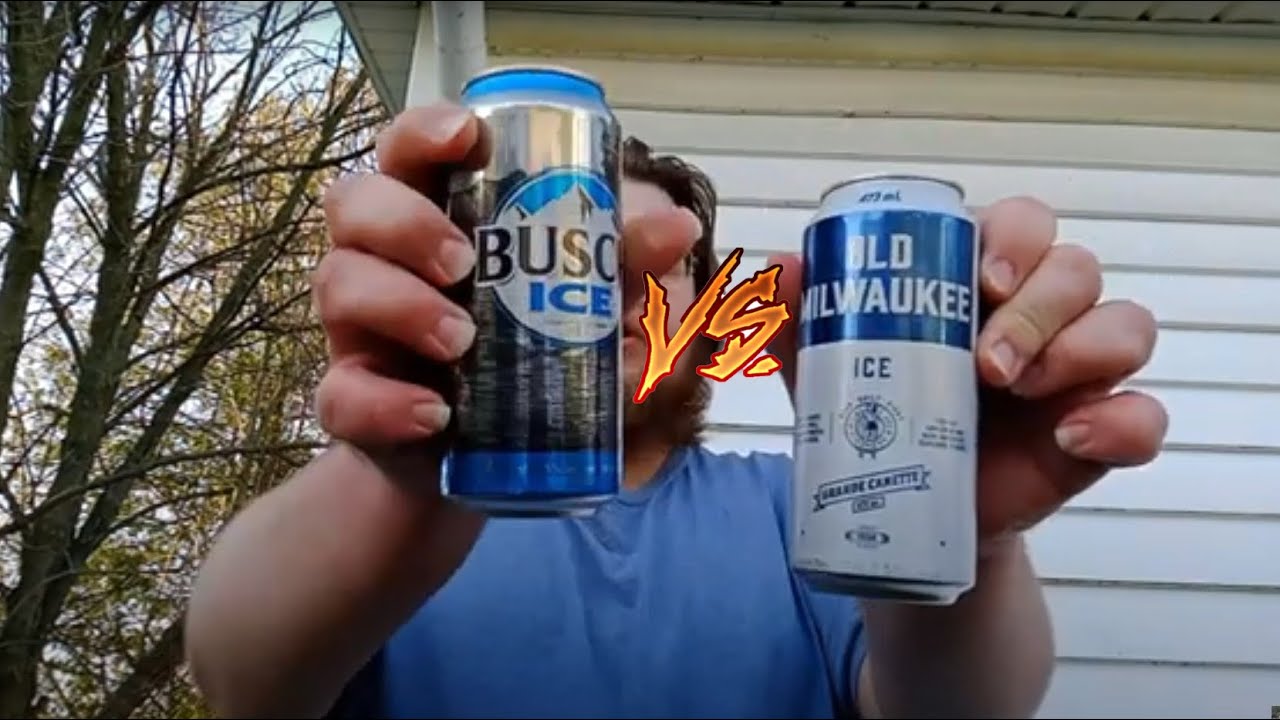 Busch Ice VS Old Milwaukee Ice - YouTube