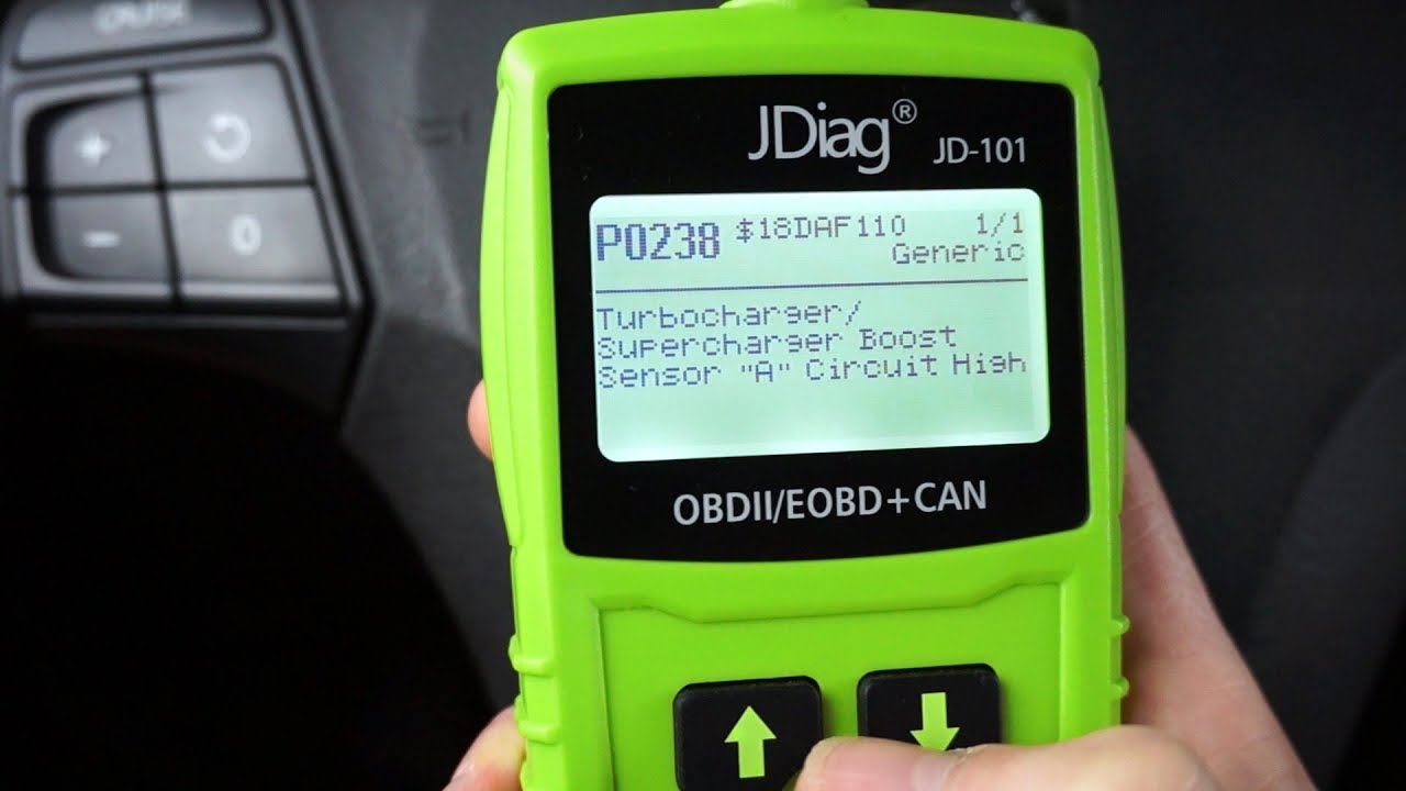 JDiag JD-101 car scan tool test and review - YouTube