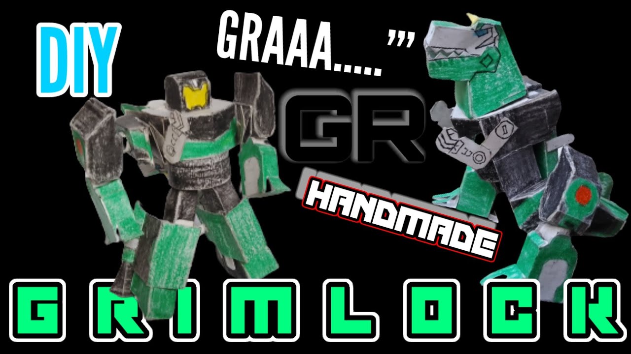 HOW TO MAKE GRIMLOCK | DIY GRIMLOCK | TRANSFORMERS ROBOT IN DISGUISE ...