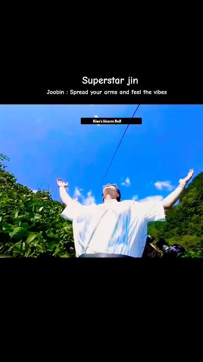 superstar Jin 💜#jin #bts #joobin #yeeun #kian84 #kiansbizarrebnb - YouTube