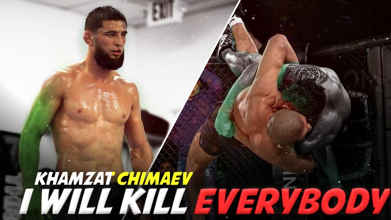 khamzat Chimaev Training For His Next Fight (Nate Diaz) - YouTube