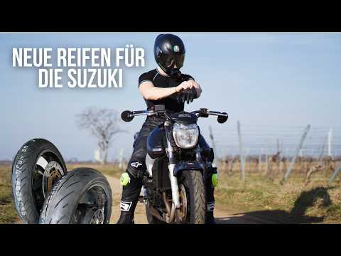 Neue Reifen für die GSR 600