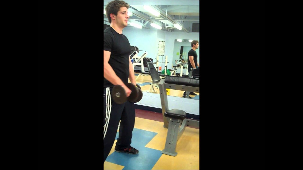 Kyle Rausch Fitness - Front Delt Raise - YouTube