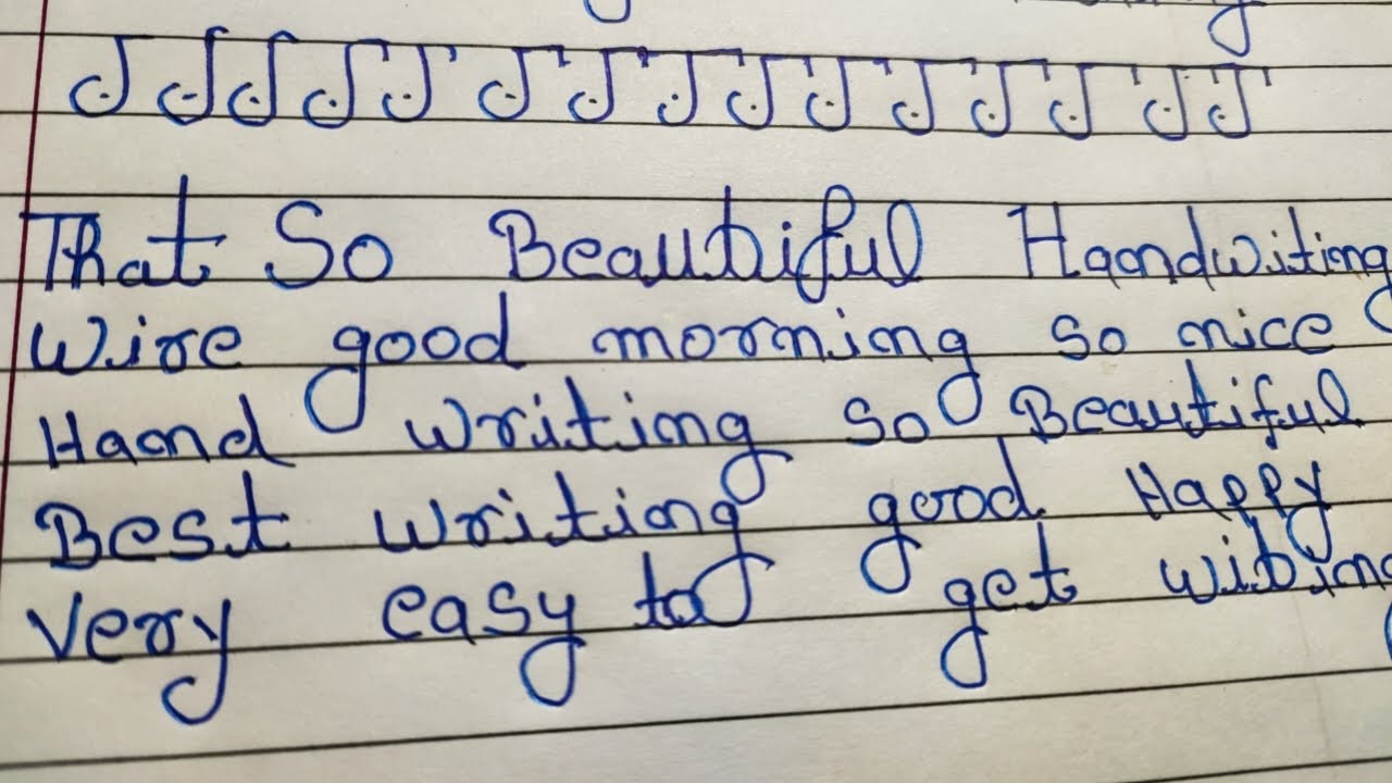 English handwriting skills handwriting styles || Handwriting practice ...