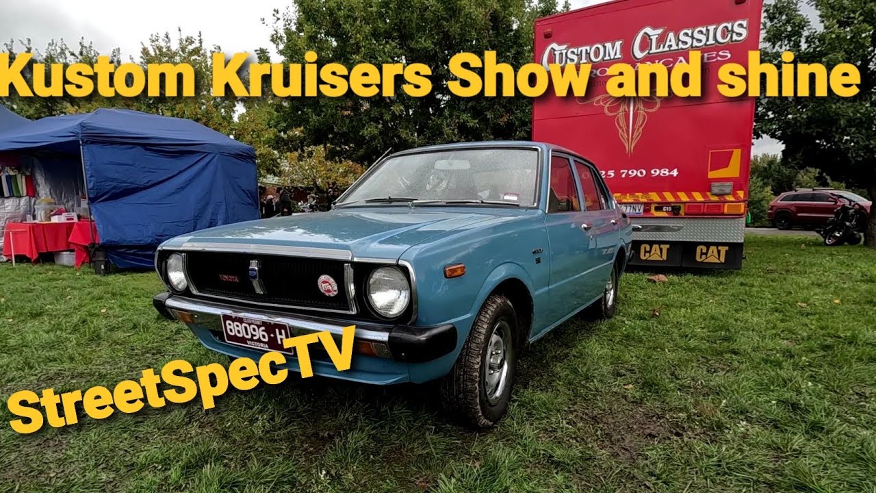 Kustom Kruisers car and bike show, Whittlesea. Classic cars, muscle ...