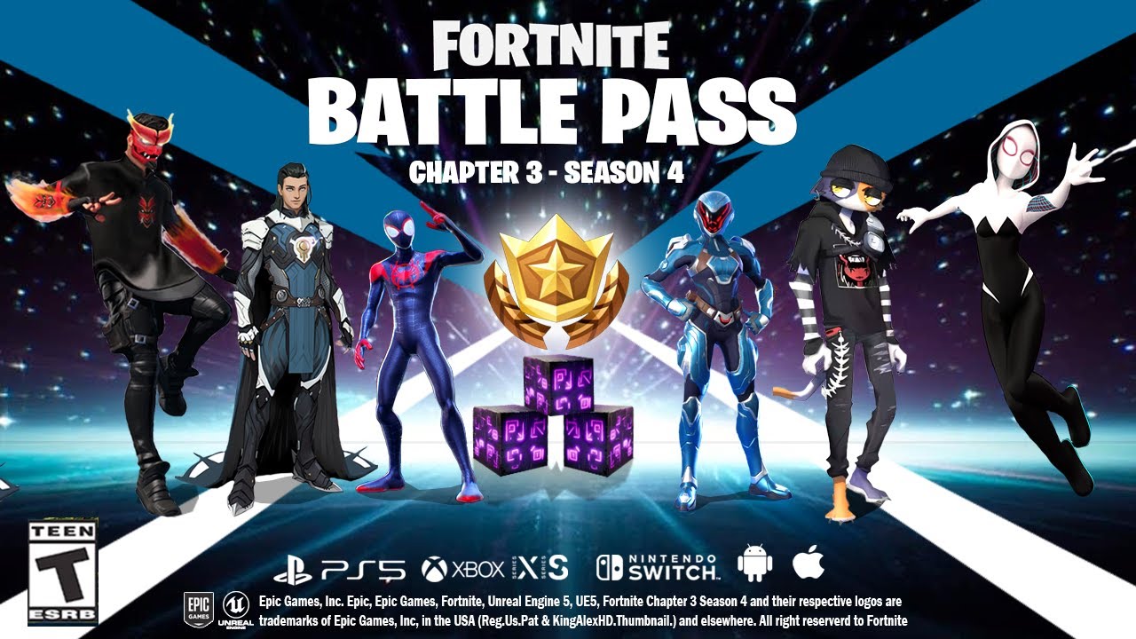 Fortnite Chapter 3 Season 4 | Official Battle Pass LEAK! (NEW MAP ...