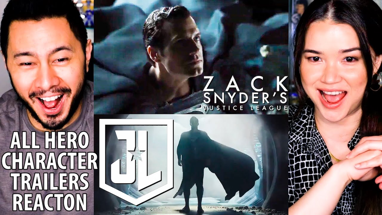 JUSTICE LEAGUE - Snyder Cut | Character Trailers | Black Suit Superman ...