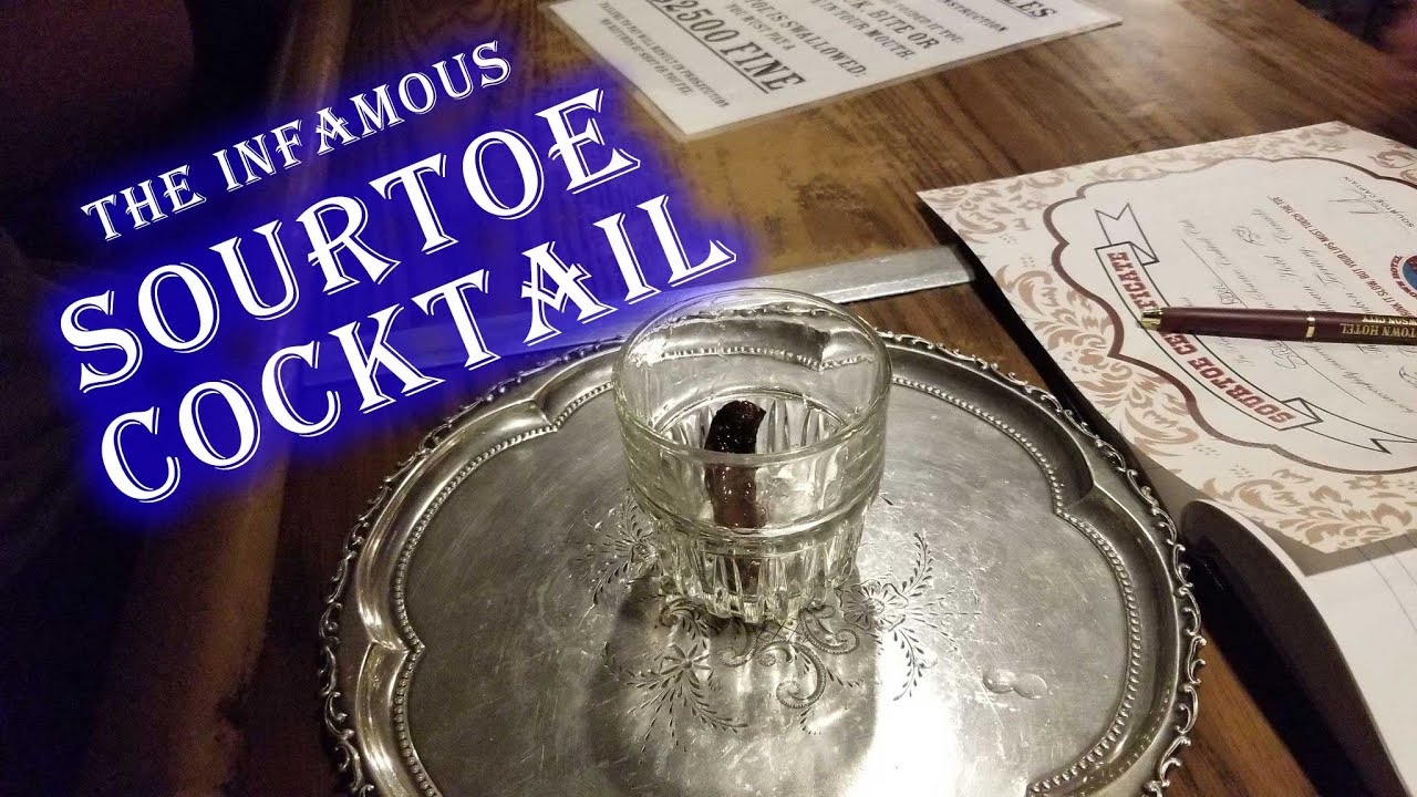 The Infamous Sourtoe Cocktail: Mummified Human Toe In Your Drink ...