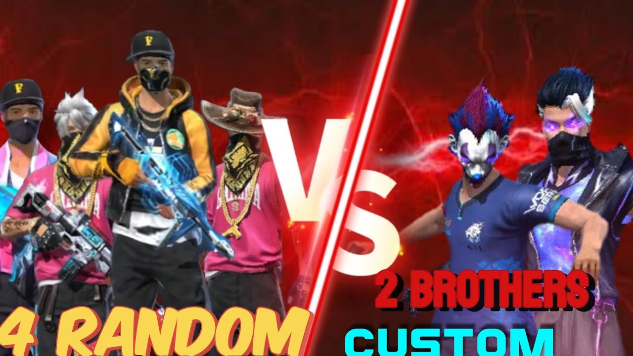 2 BROTHERS CUSTOM KING ☠️ | 4 RANDOM PRO PLAYERS 😵 GREAT WAR ☠️|# ...