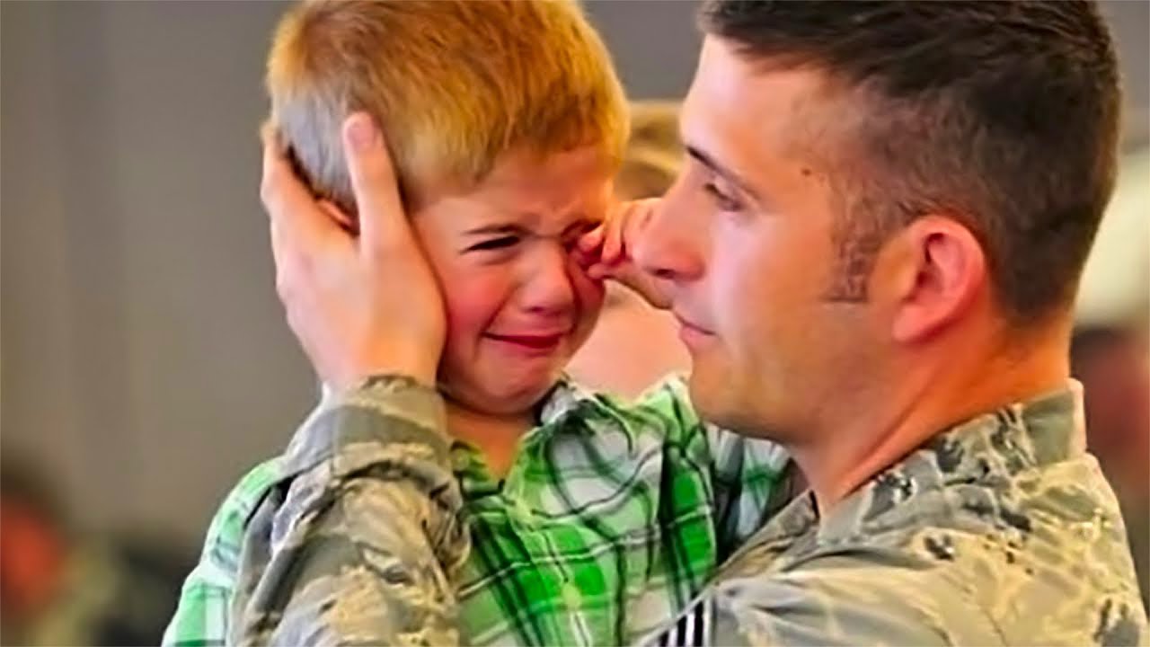 Most EMOTIONAL Soldiers Coming Home Moments.. - YouTube