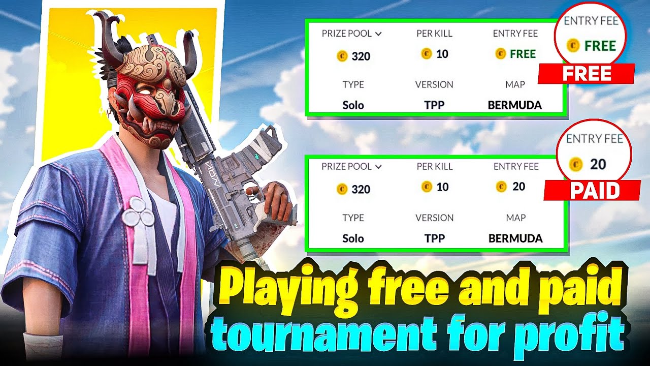 FF TOURNAMENT 🤯 APP EARN MONEY 🤑|| TURNING 0₹ ONTO MORE THAN PAID ...