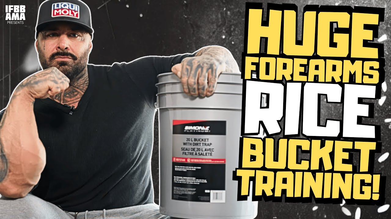 Getting Massive Forearms with the Rice Bucket Workout (with Frank ...