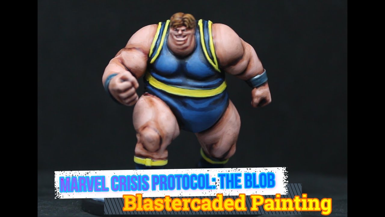 Painting Marvel Crisis Protocol: The Blob - YouTube