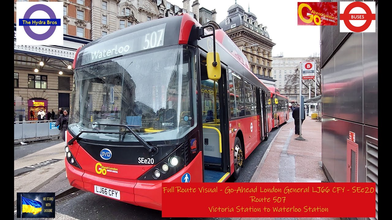 Fast FRV - Go-Ahead London LJ66 CFY SEe20 - 507 Victoria Station to ...