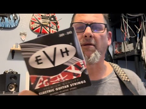 EVH premium guitar strings and Frankenstein guitar build demo #vanhalen #guitar