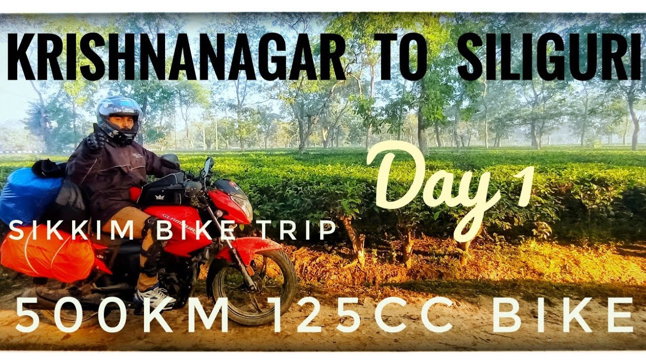 Don't trust Google map | krishnanagar to siliguri | Sikkim bike trip Ep ...